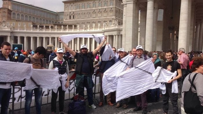 Il Drappo Bianco diventa Movimento - Cronaca