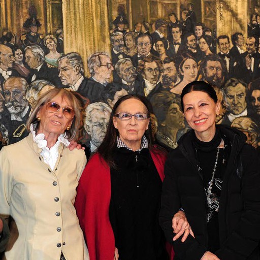 Marchesi e la Cosi alla mostra della Puthod - Cronaca