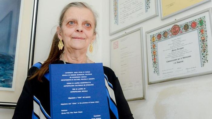 Marta, laureata sei volte «Il sapere rende liberi» - Cronaca