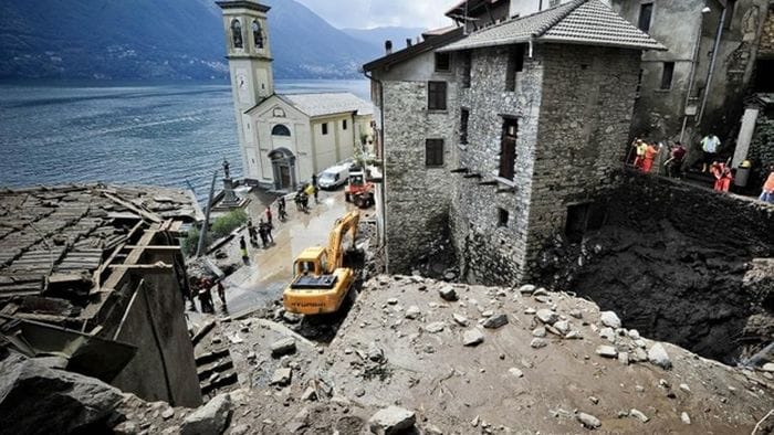 Frana di Brienno 5 anni dopo Il disastro e la lezione Il video del ...