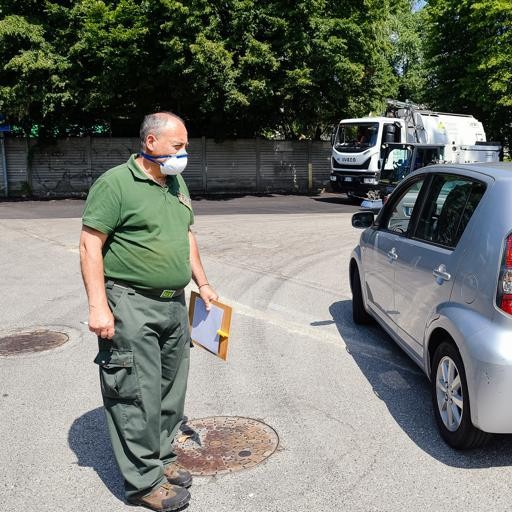 Como, caos discarica Auto in coda per oltre due ore