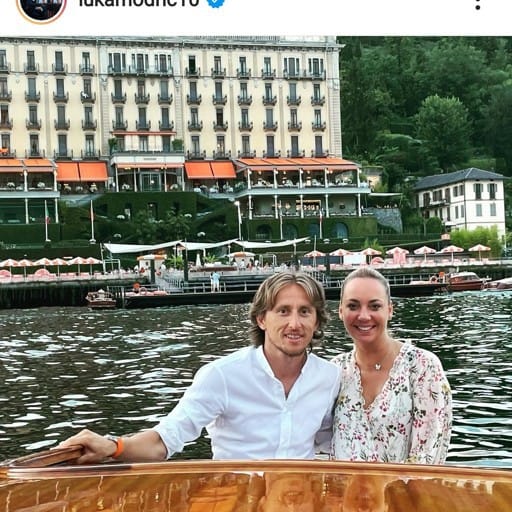 Tremezzina, Modric al Grand Hotel Regalo alla moglie: «Donna speciale ...