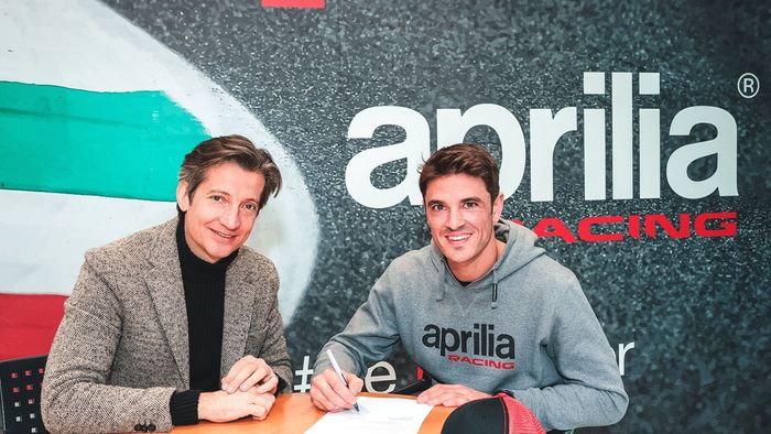 Cerutti ufficiale Aprilia. Sarà anche pilota per lo sviluppo