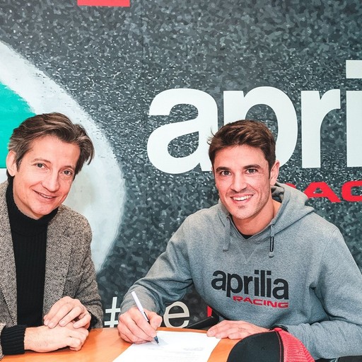 Cerutti ufficiale Aprilia. Sarà anche pilota per lo sviluppo