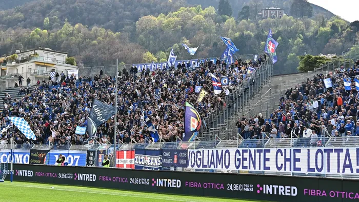 Como-Catanzaro, stadio pieno (di ospiti) - Sport Calcio Como calcio