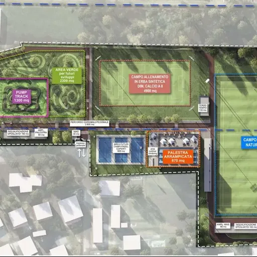 Sport al Belvedere, l’area cambia volto