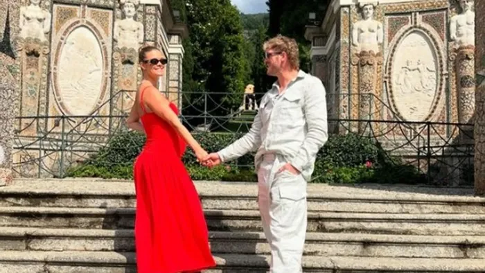 Logan Paul e Nina Adgal sul lago di Como per la “babymoon”