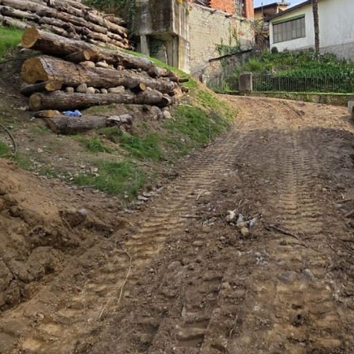 A piedi da Novedrate a Carimate. Lavori per sistemare il sentiero